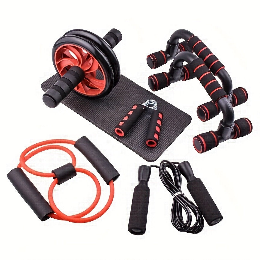CoreMax Fitness-Set – 7-teiliges Workout für starke Bauchmuskeln und R – Fischer Fashion